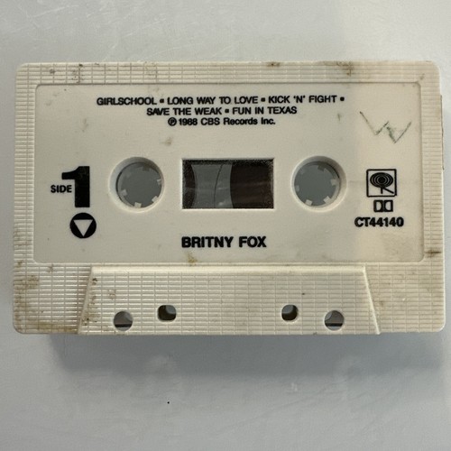 Britny Fox Self Titled (Cassette) Tape Only | eBay