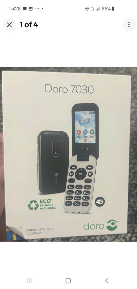 Doro 7030 4G Unlocked Dual SIM Easy-to-Use Big Keys Loud Sound | eBay UK