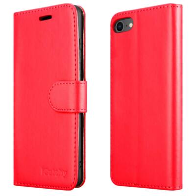 For Apple iPhone SE 2020 Case Leather Magnetic Flip Wallet iPhone SE ...