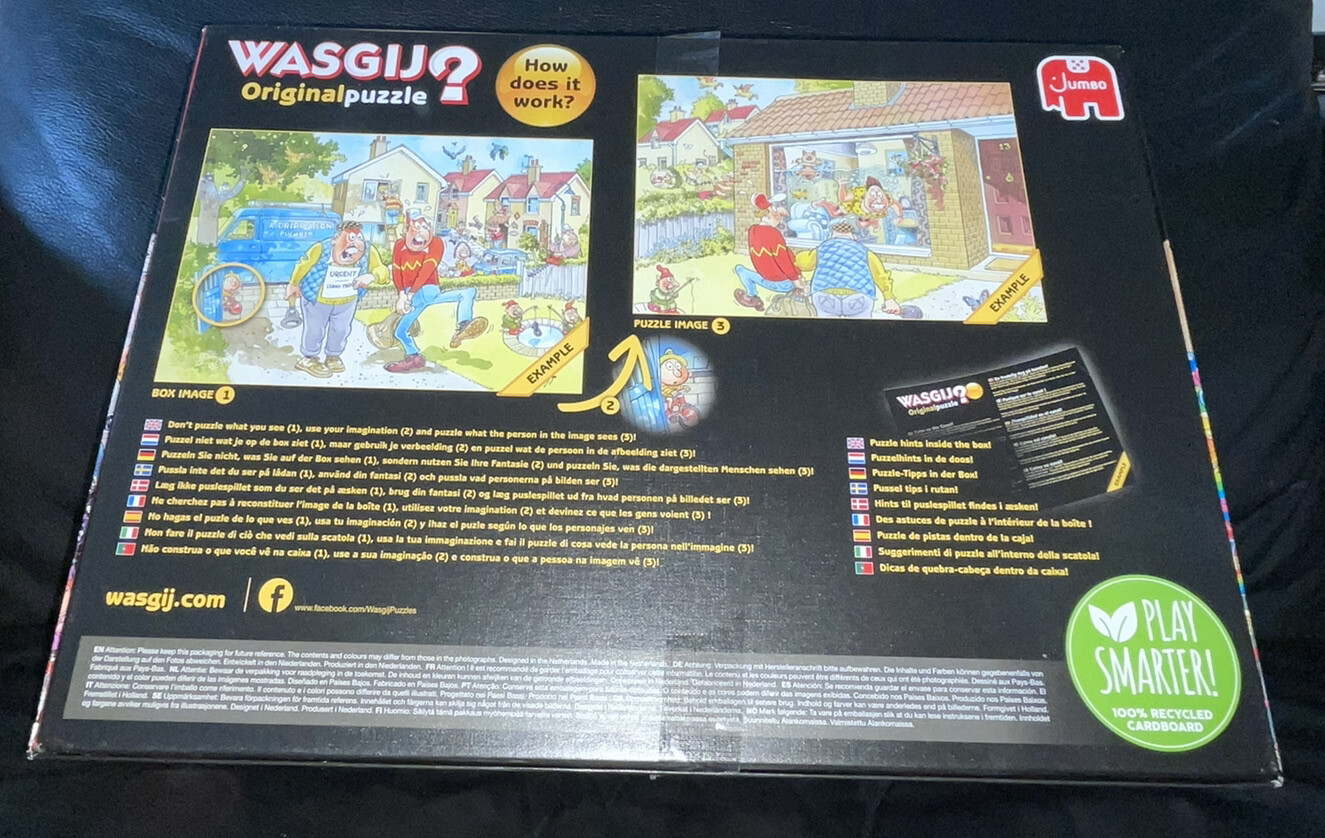 WASGIJ 34 A PIECE OF PRIDE 1000 PIECE JIGSAW Edge Pieces Separated | eBay