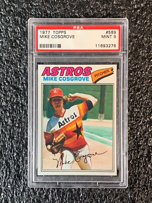 1977 Topps Baseball #589 Mike Cosgrove PSA 9 | eBay