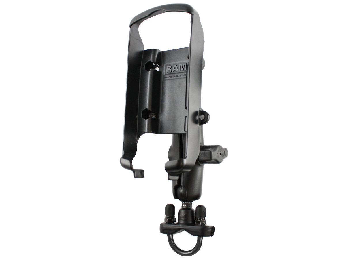 RAM Mount Garmin GPSMAP 72 76 Mono GPS Zinc U-Bolt Rail Mount RAM-B ...