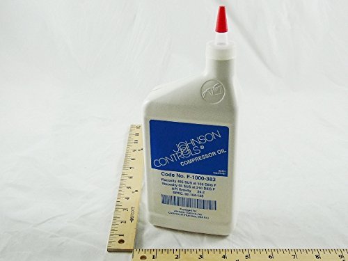 JOHNSON CONTROLS F-1000-383 F-1000-383 32 OZ. BOTTLE OF AIR COMPRESSOR ...