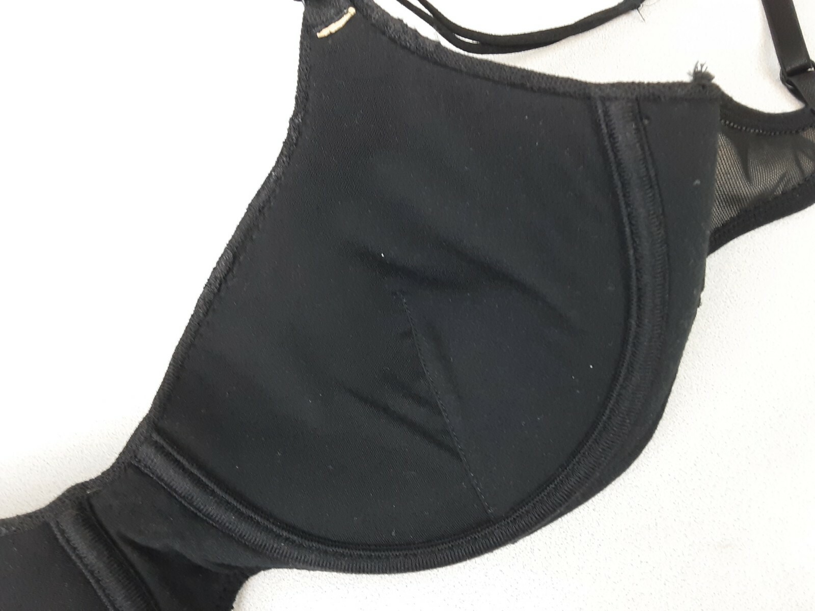 Unbranded Ladies RN 57021 Black Nylon Underwire Push Up Bra Size 38 C unbranded-ladies-rn-57021-black-nylon-underwire-push-up-bra-size-38-c