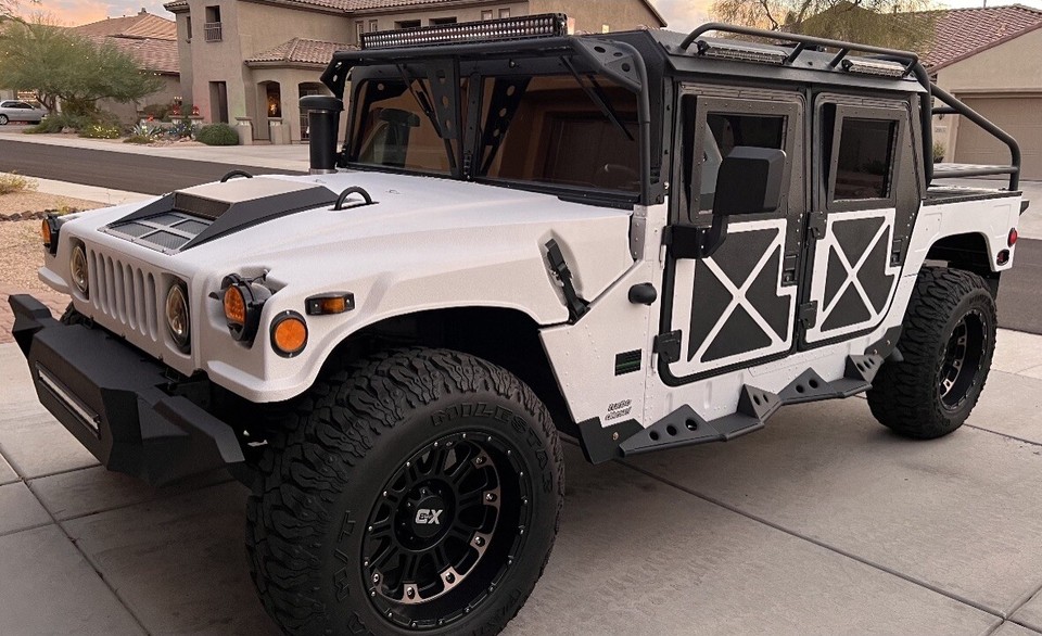 Humvee 1/4” Aluminum Tactical 4 Man Hard Top Roof M998 M1038 | eBay