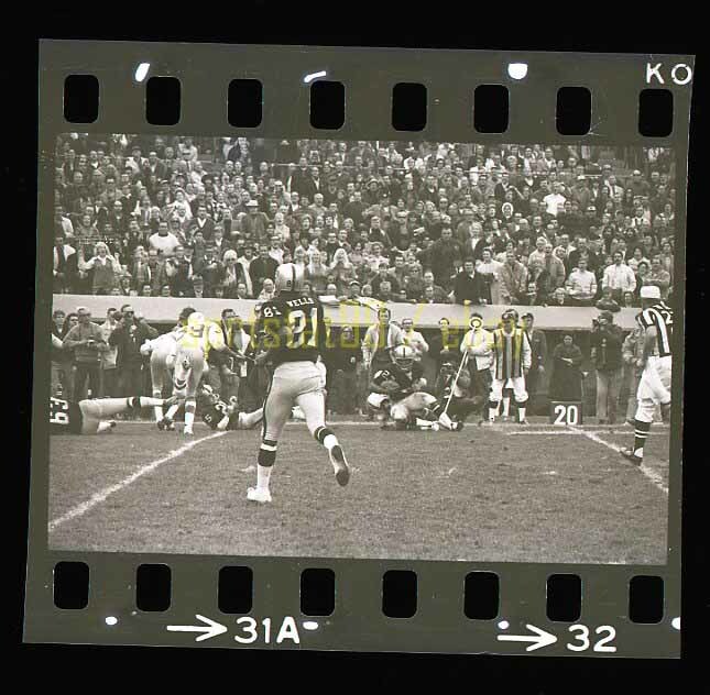 1970 SD Chargers @ Oakland Raiders - #81 Warren Wells - Vtg Football ...
