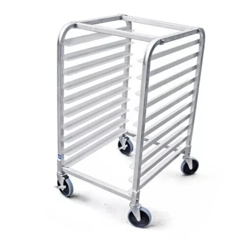 Bakery Rack 10 Pan Commercial Aluminum End Load Restaurant Bun Sheet ...