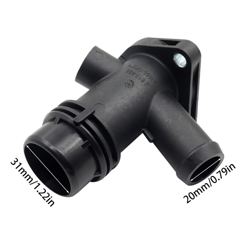 11118619408 Car Engine Coolant Thermostat Outlet Connector for F22 F23 ...
