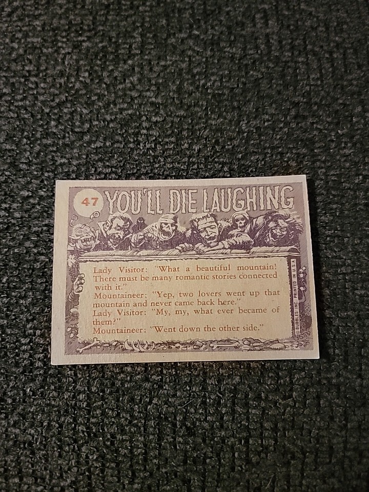 1959 Topps You'll Die Laughing - Card #47 - OC2033 | eBay