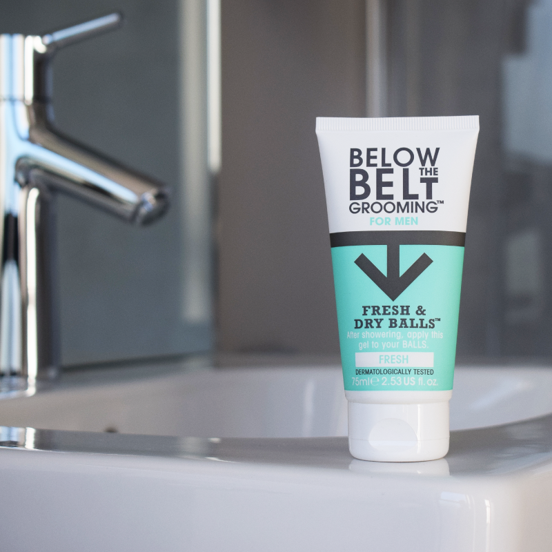 Below The Belt For Men Fresh & Dry Balls Intimate Groin Deodorant Fresh ...