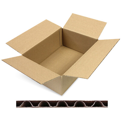 Cartons pliables 250 x 175 x 100 mm emballages boîtes pliantes cartons ...