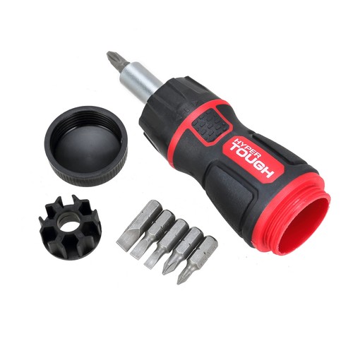 7 Piece Stubby Ratcheting Screwdriver Bit Set | eBay