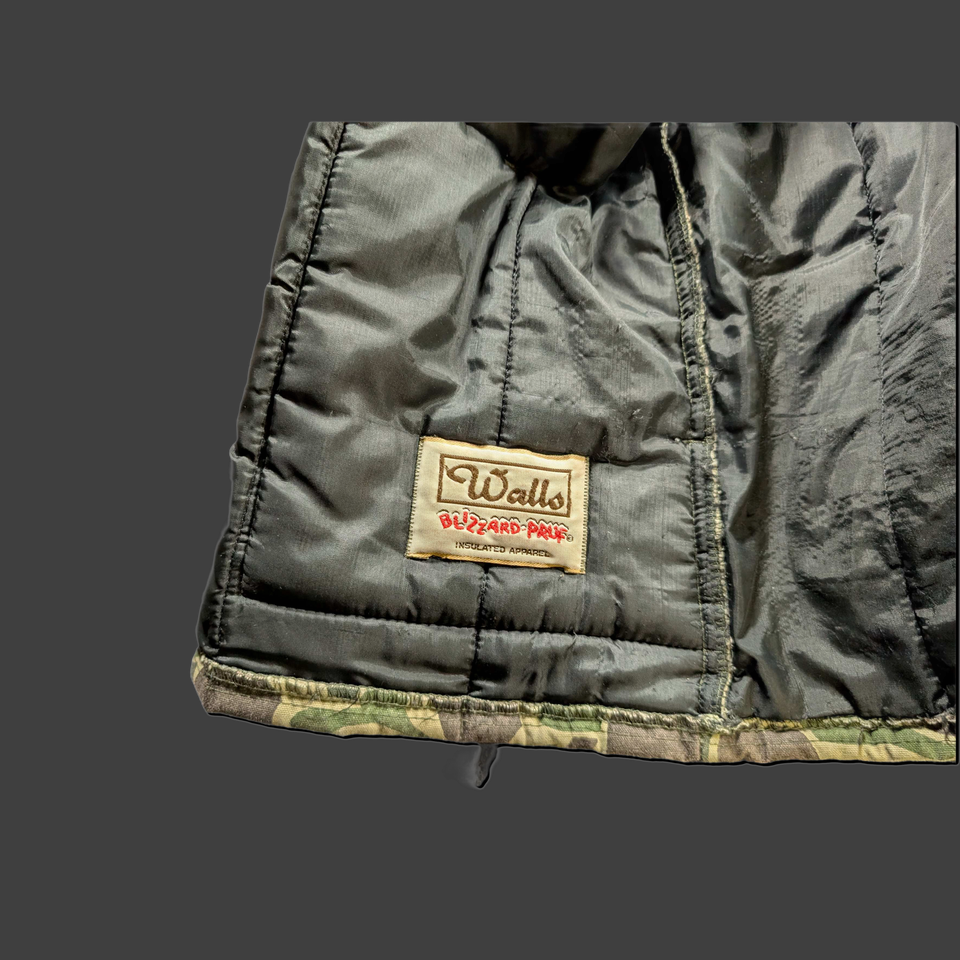 Walls Duck Camo Medium Tall Jacket Insulated Blizzard Pruf USA | eBay