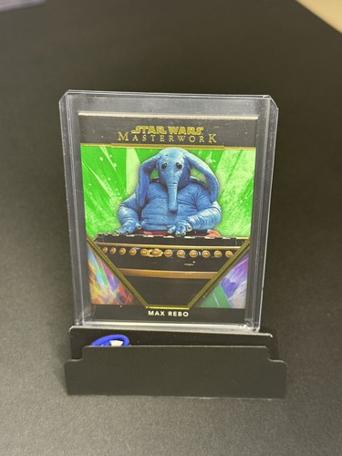Topps Star Wars Masterwork 2024 Max Rebo Green Parallel /99 | eBay