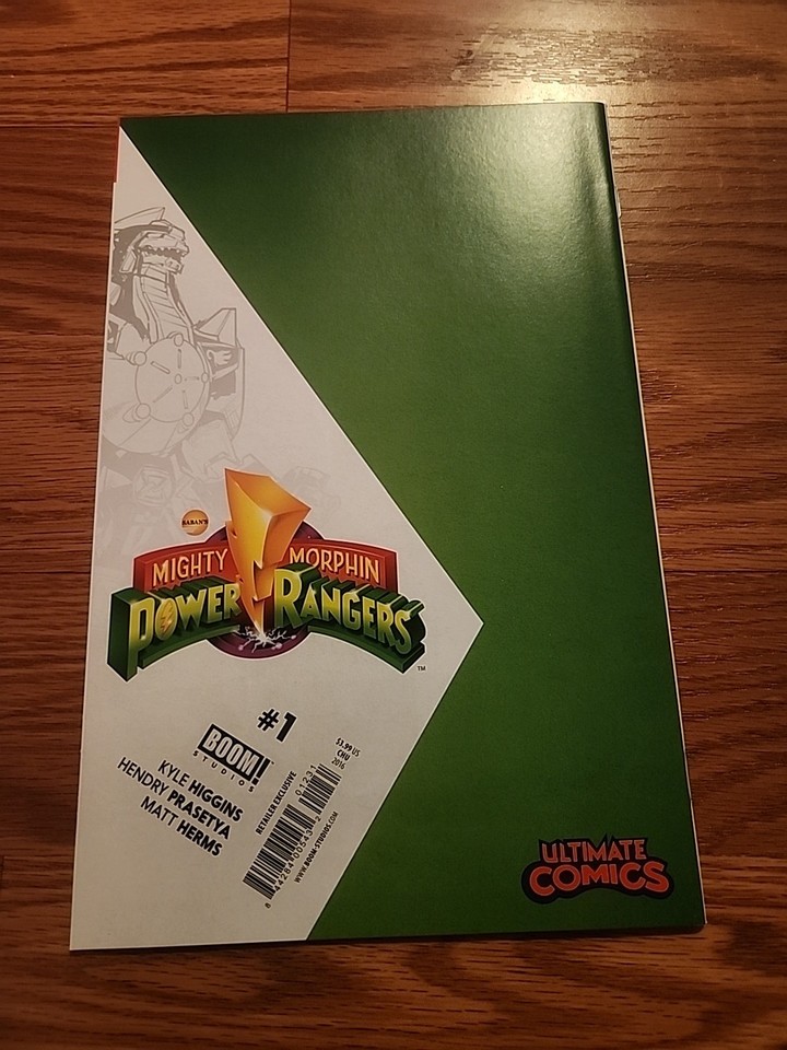 Mighty Morphin Power Rangers comic book #1 Megazord Breakdown Variant ...