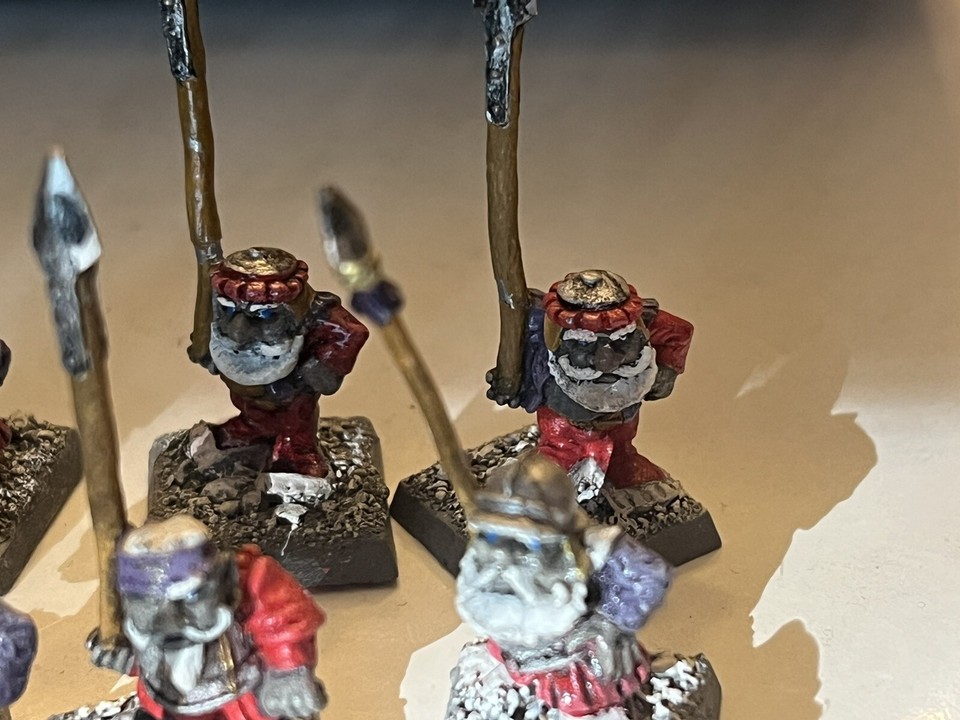 Marauder MB1 Dwarf Regiment X18 Oldhammer 80's Metal Warhammer Old World Painted | eBay