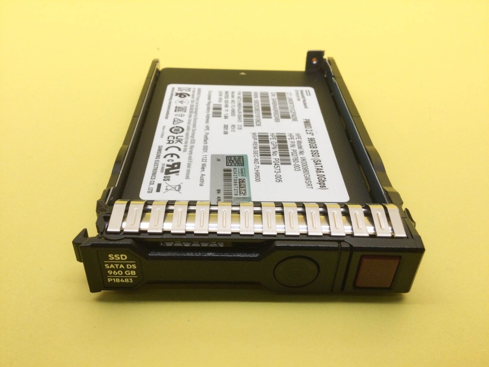 P18424-B21 HPE 960GB SATA 6G READ INTENSIVE SFF SC MV SSD P18483-001 | eBay