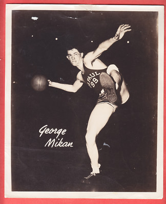 1942-45 DEPAUL UNIVERSITY 8 X 10 GLOSSY GEORGE MIKAN | eBay