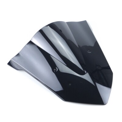 Black Smoke Double Bubble Windshield Windscreen For Honda CBR650F 2014 ...