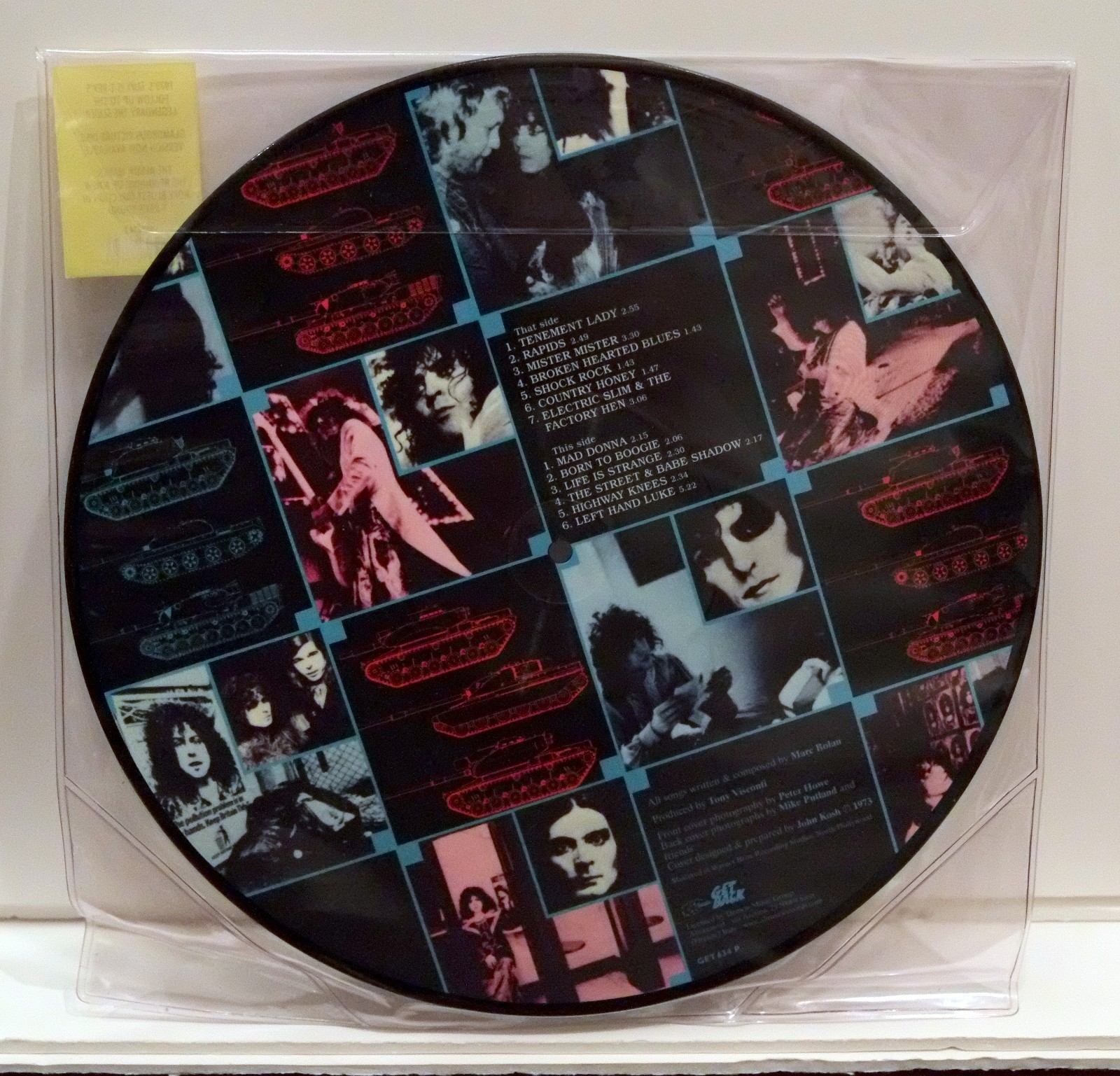 T. REX Tanx VINYL LP Picture Disc NEW Marc Bolan | eBay