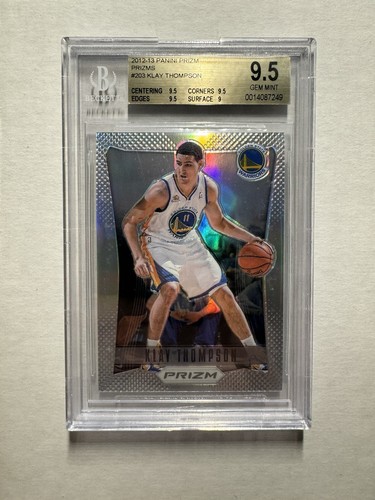Klay Thompson 2012-13 Panini Prizm #203 Silver Prizms Rookie Card RC ...