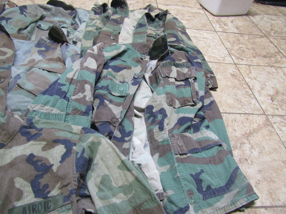 USGI ISSUE MILITARY BDU TOP JACKET LOT SET OF 10 ALL MEDIUM | eBay