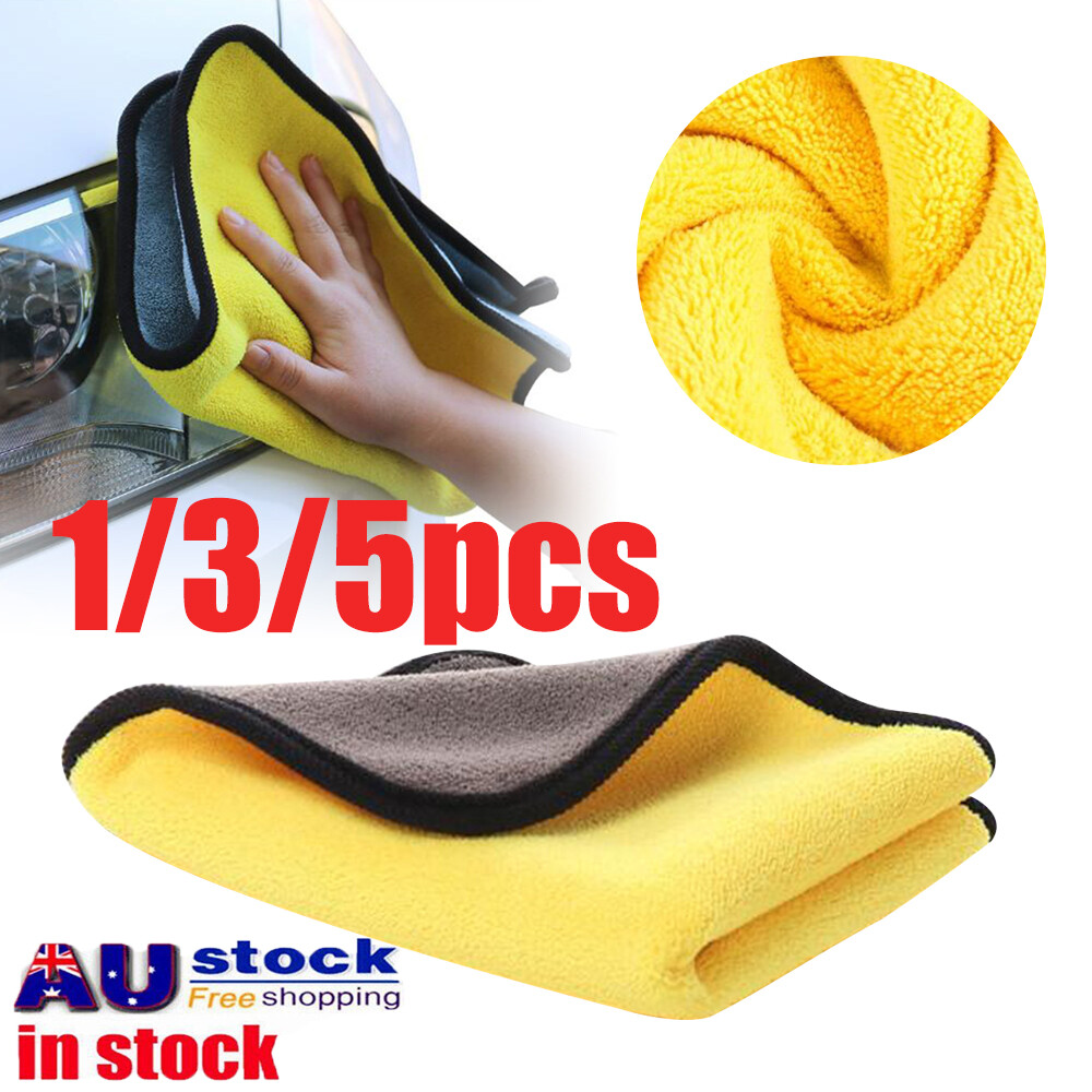 Best Thickest Microfiber Cleaning Cloth No-Scratch Rag Polishing ...