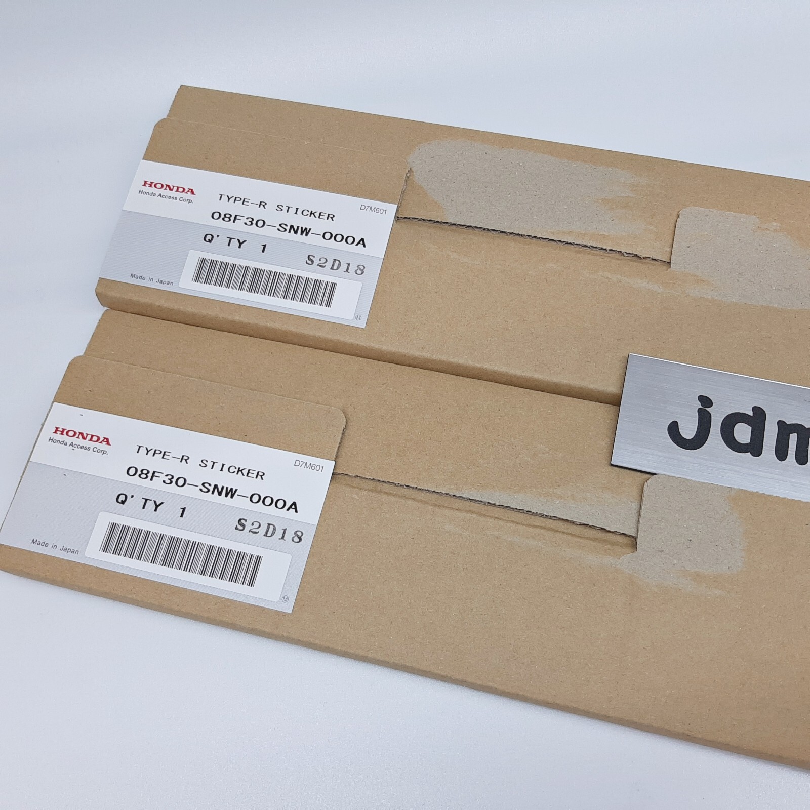 Honda Genuine CIVIC FD2 FK8 Type-R Side Sricker Decal For 08F30-SNW ...