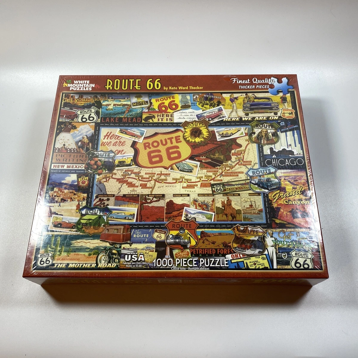 Route 66 (747pz) 1000 Piece Jigsaw Puzzle, 46% OFF