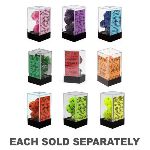 Sharp-edged Uniquely Crafted D7 Die Set Dice Vortex Poly (7 Dice in ...