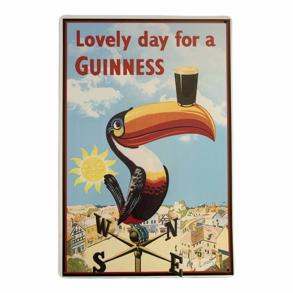 Tin Metal Sign Alcohol Drinks Bar Pub Vintage Retro Wall Club Tavern ...