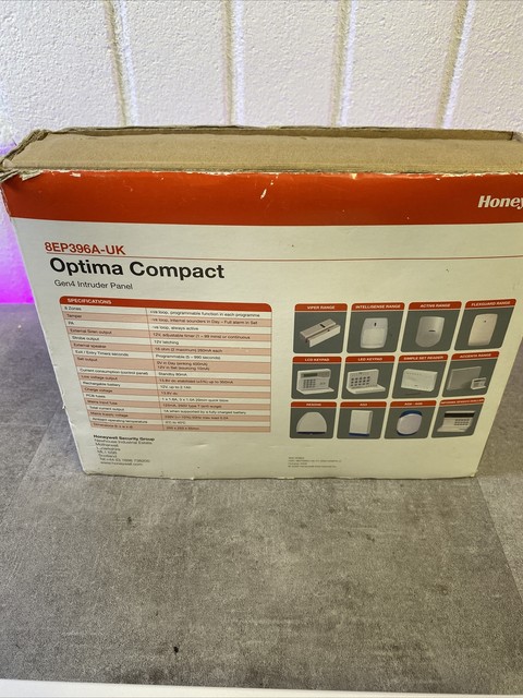 Honeywell Ade Optima UK Compact G4 Alarm Panel 8ep396a for sale online ...