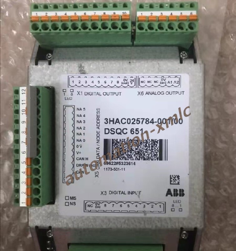 Dsqc651 3hac025784-001 ABB Irc5 Control Cabinet I/o Module for sale ...
