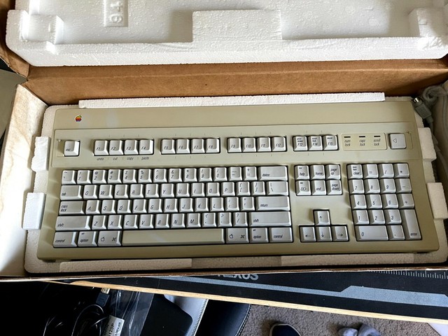 Apple Extended Keyboard II M3501 Ser# M0312 Working ADB Vintage ...
