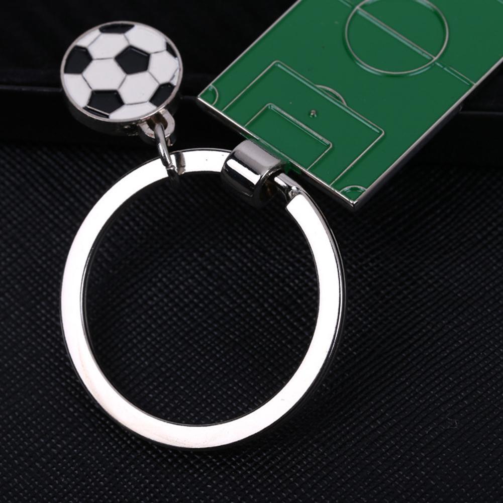 Football Key Chain Metal Club Fans Sports Hanging Keyring Pendant ...