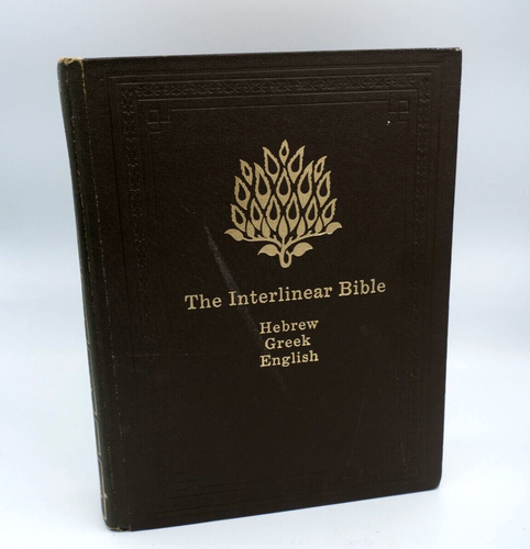 The Interlinear Bible Hebrew Greek English Jay P. Green 2nd ed. 1983 | eBay