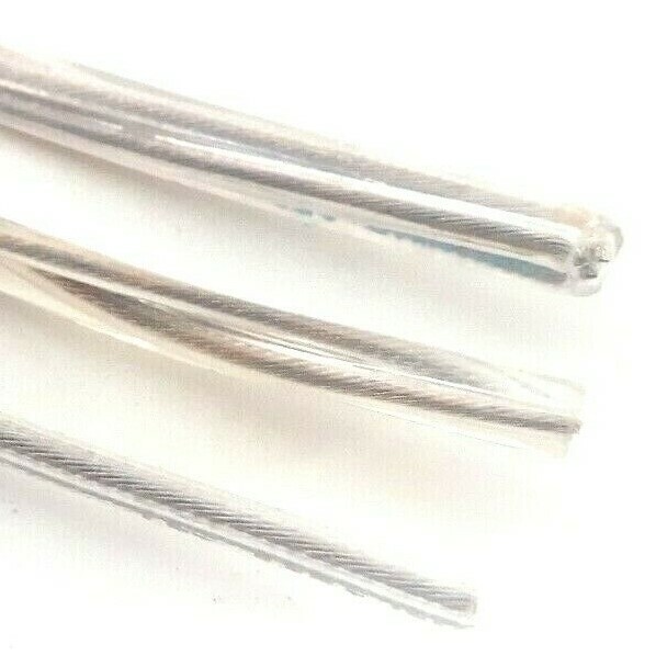 2 or 3 core PVC transparent clear electrical cable flex wire 0.50mm to ...