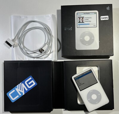 Apple iPod classic video 5.Generation 5G 30GB 2005 5th guter Zustand ...