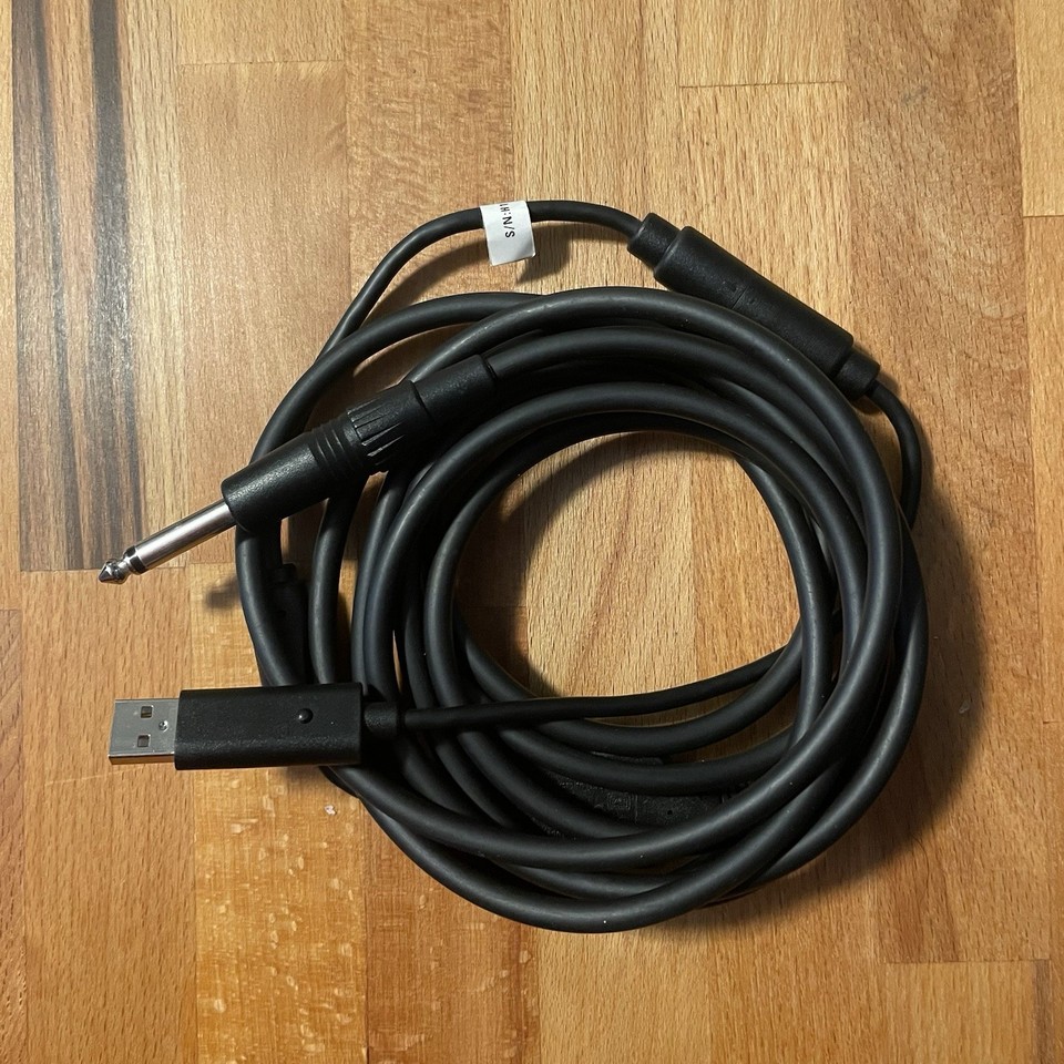 Rocksmith 2014 Ubisoft Real Tone Cable Official OEM Original USB Guitar ...