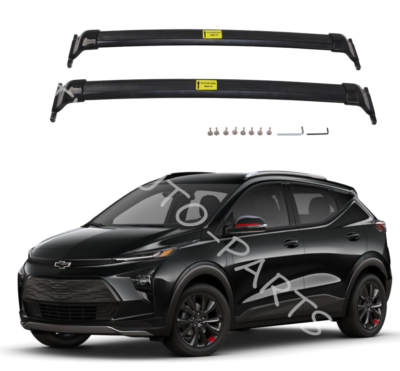 2Pcs Fits for 2022 2023 Chevrolet Bolt EUV Roof Rail Rack Cross Bar ...