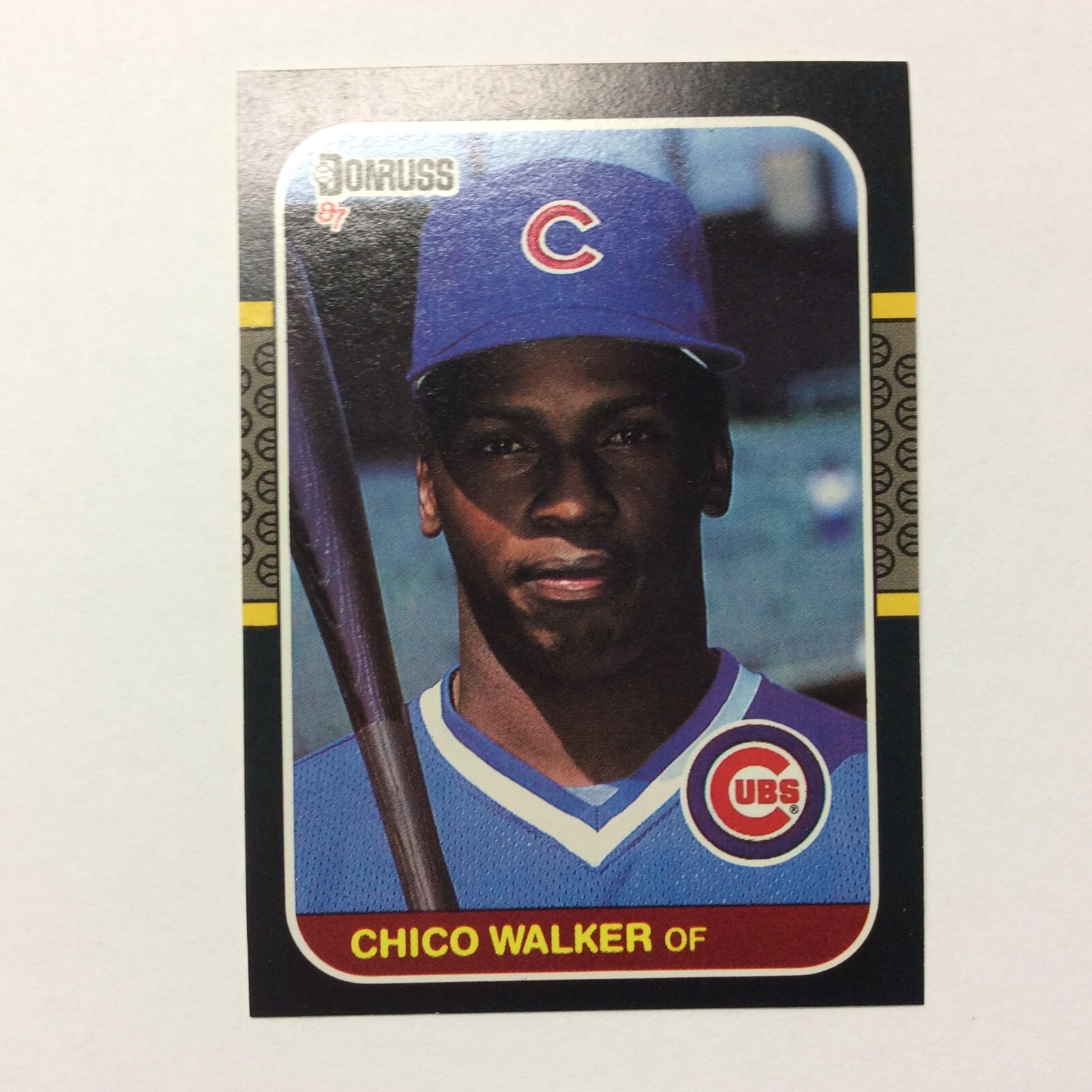 1987 Donruss #539 Chico Walker Chicago Cubs | eBay