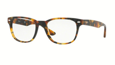 Ray Ban 5359 5712 53 Spotted Light Havana Eyeglasses RX5359 | eBay
