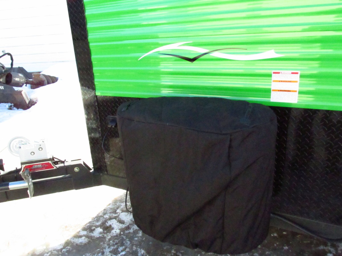 Ice Castle Fish House Covers Ice Castle Fish House RV Wheel Well Skirt