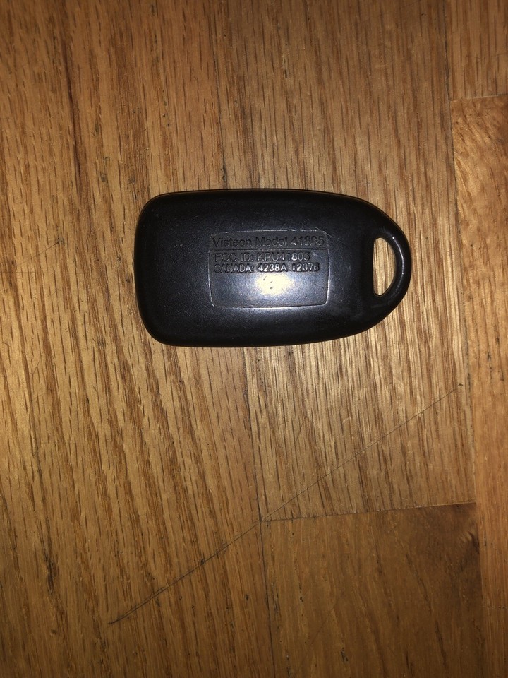 LOT OF 3 VISTEON FCC ID: KPU41805 REMOTE TRANSMITTER KEYLESS ENTRY CAR ...