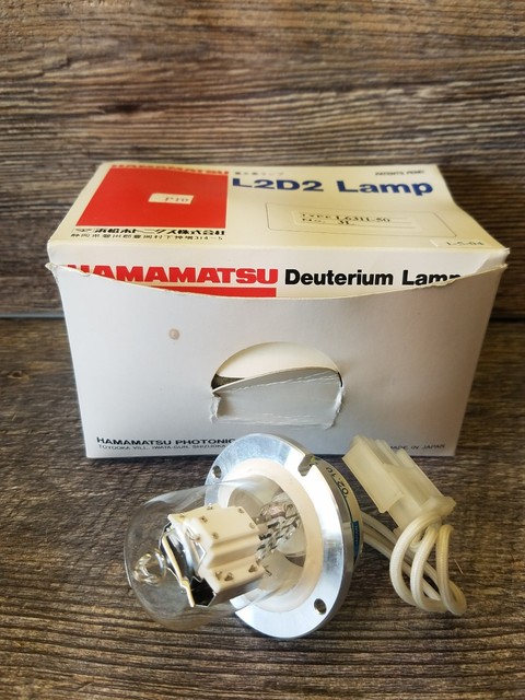 Hamamatsu L2d2 Deuterium Lamp L6311-50 W/ Housing for sale online | eBay