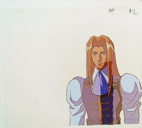 THE VISION OF ESCAFLOWNE ALLEN SCHEZAR ANIME PRODUCTION CEL 14 | eBay