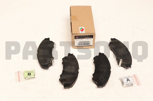 4605B949 Genuine Mitsubishi PAD SET,FR BRAKE | eBay