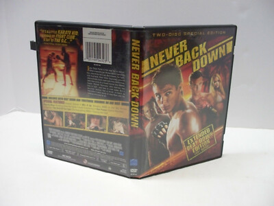 Never Back Down DVD Djimon Hounsou Sean Faris Amber Heard Cam Gigandet ...