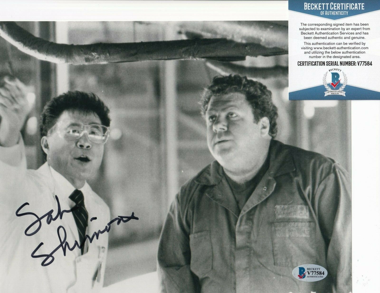 SAB SHIMONO signed (GUNG HO) Movie Saito 8X10 photo BECKETT BAS V77584 ...