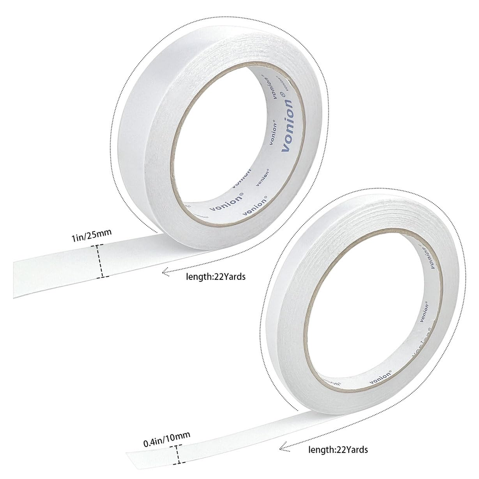 Stitch Witchery Adhesive Cloth Tape - 2 Rolls, No Sewing, Ironing or ...